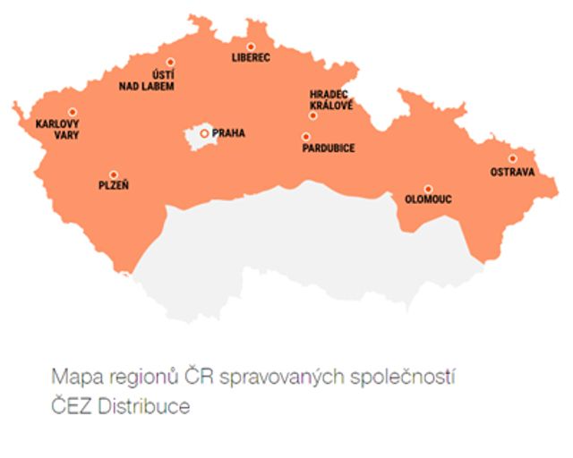 Odečty stavů elektroměru | ČEZ Distribuce